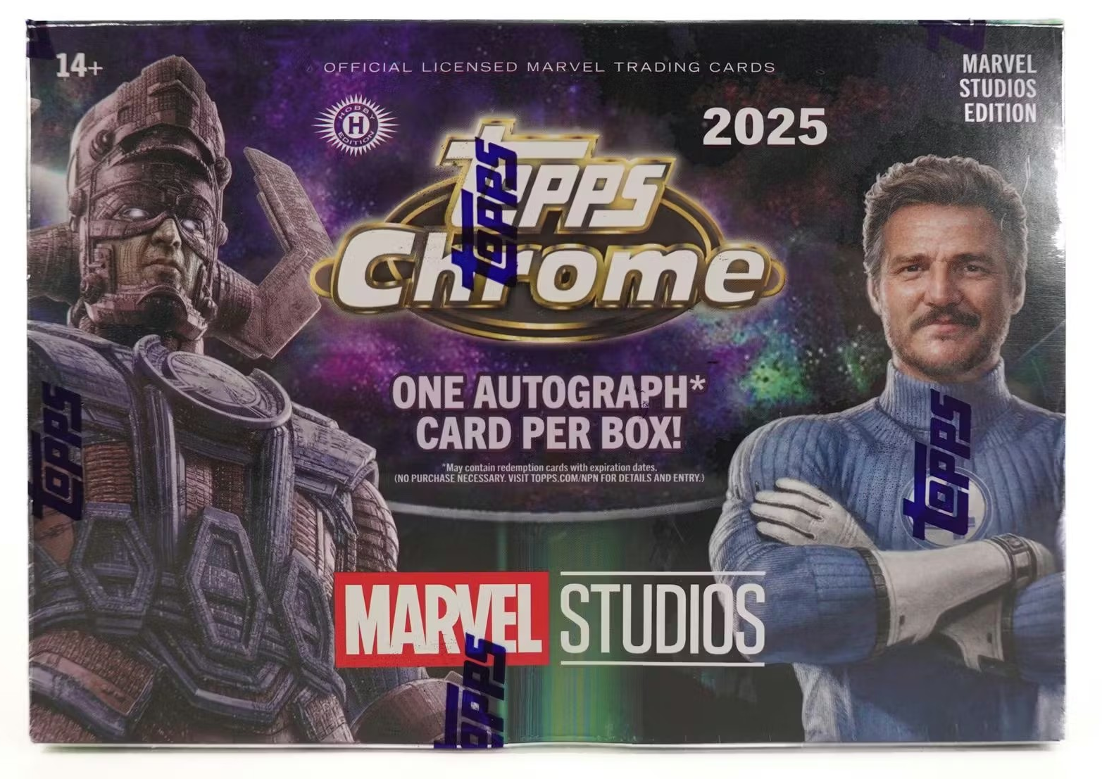 2025 TOPPS MARVEL STUDIOS CHROME HOBBY BREAKER DELIGHT BOX NEW SEALED ...