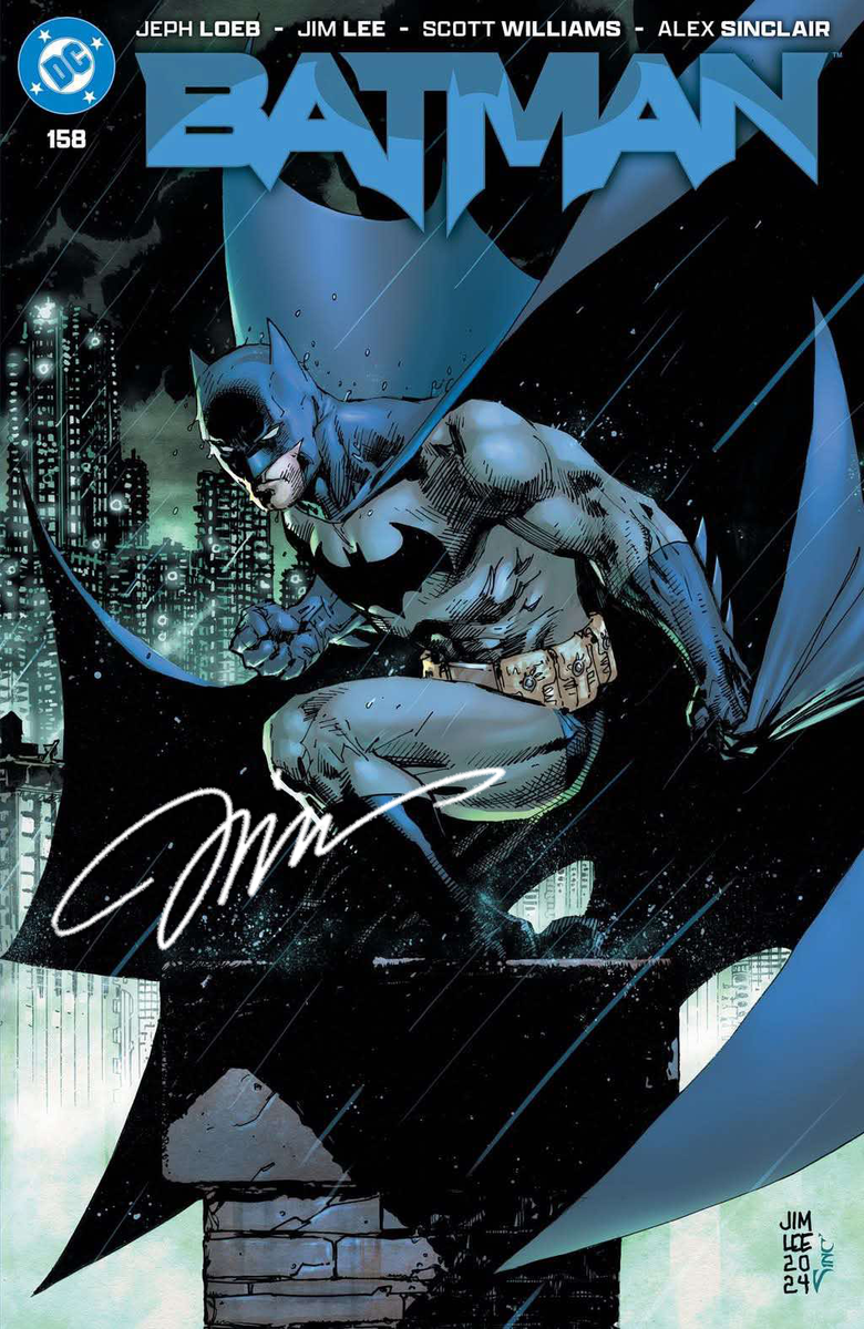 BATMAN #158 JIM LEE SIGNED EXCLUSIVE VARIANT HUSH SEQUEL – East Side Comics