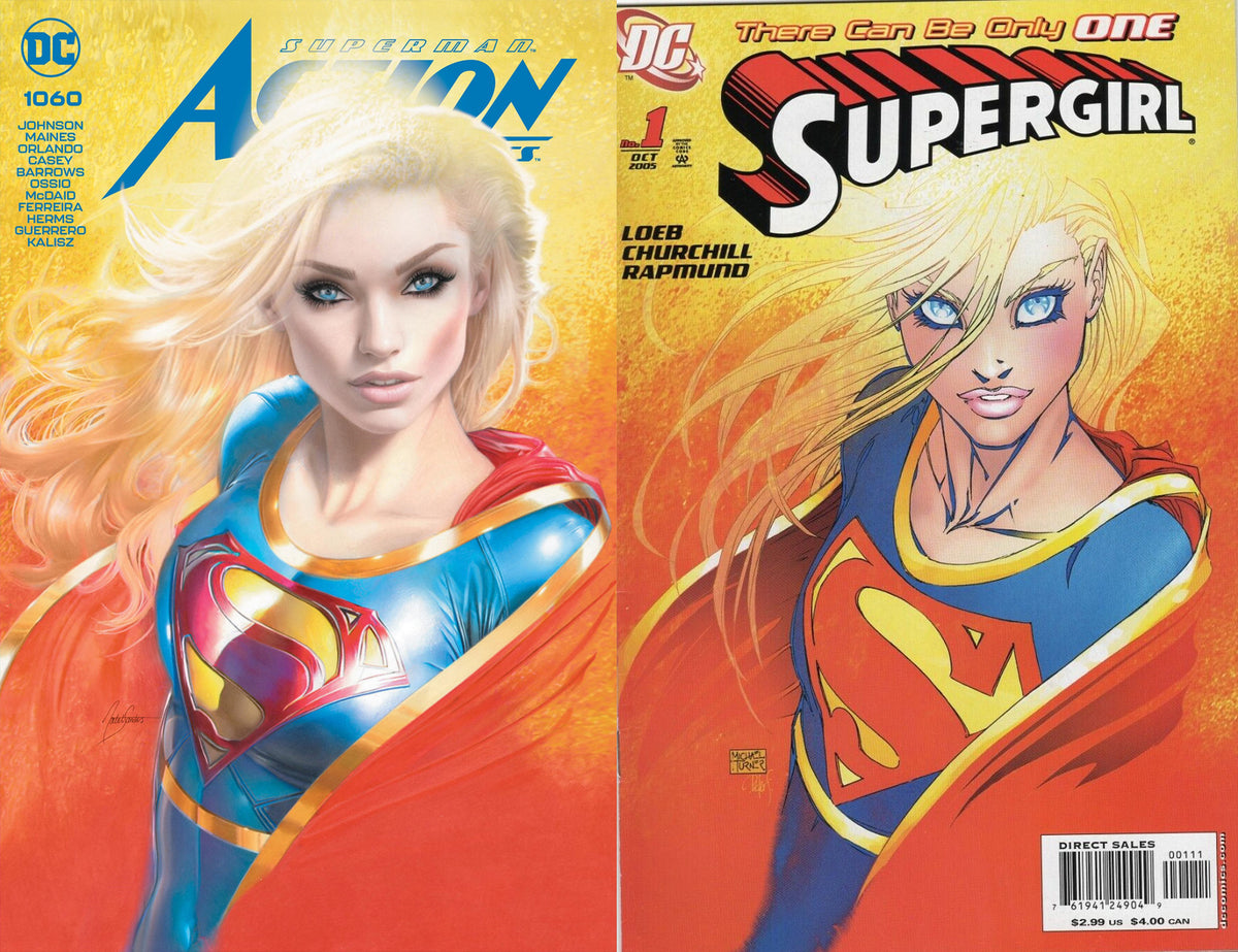 ACTION COMICS #1060 NATALI SANDERS SIGNED MICHAEL TURNER HOMAGE VARIAN ...