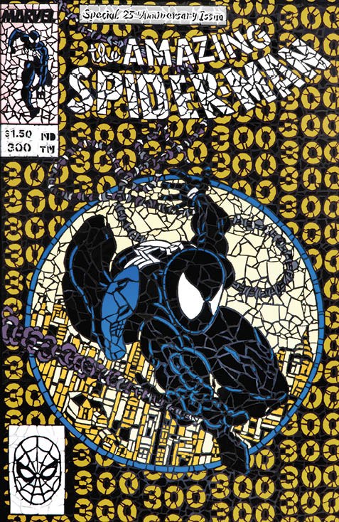 AMAZING SPIDER-MAN #300 FACSIMILE SHATTERED "GOLD" VARIANT 1st VENOM ...