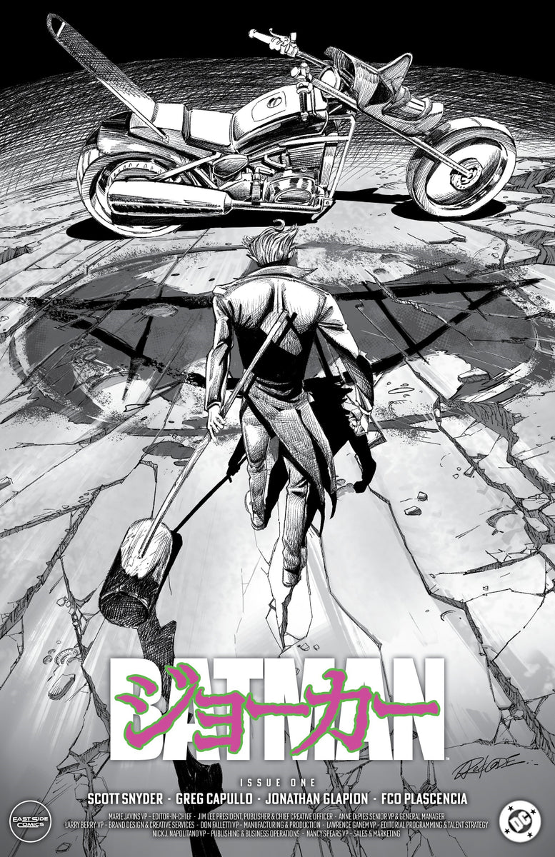 BATMAN (NEW 52) #1 REDCODE MEGACON 2025 EXCL AKIRA JOKER "B&W" VARIANT ...