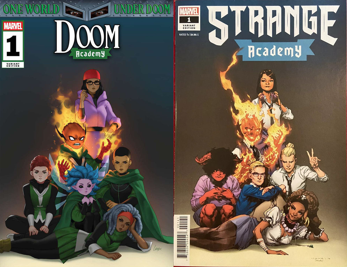 DOOM ACADEMY #1 LEIRIX LI EXCL HOMAGE VARIANT LTD TO 600 W/ COA – East ...