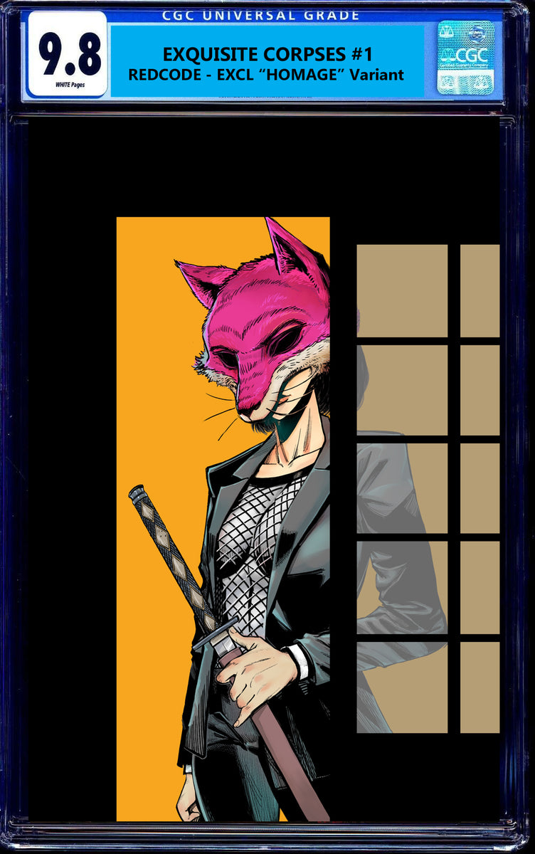 EXQUISITE CORPSES #1 CGC 9.8 REDCODE EXCL "HOMAGE" VIRGIN VARIANT LTD ...