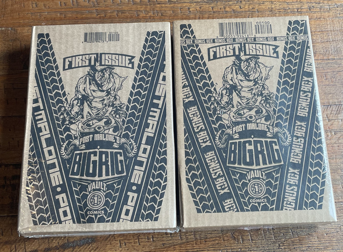 BIG RIG #1 VARIANT BLIND BUNDLE BOX VARIANTS LOT OF 2 POST MALONE CORR ...