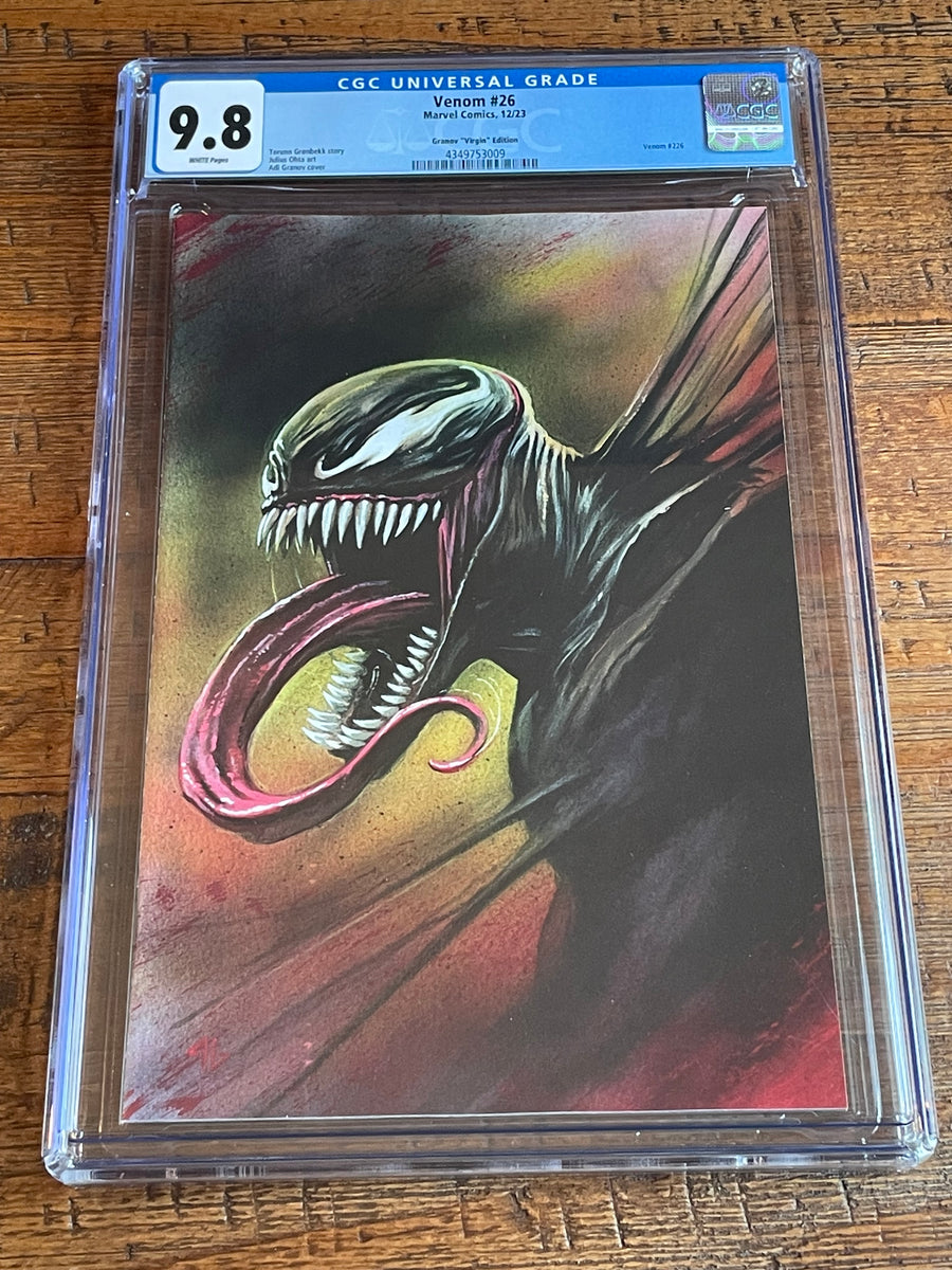 VENOM #26 CGC 9.8 ADI GRANOV 1:100 RI "VIRGIN" VARIANT 1st APPEARANCE ...