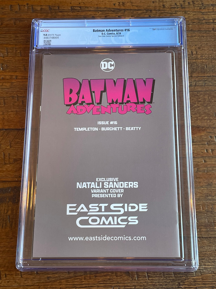 BATMAN ADVENTURES #16 CGC 9.8 NATALI SANDERS HARLEY QUINN EXCL REPRINT ...