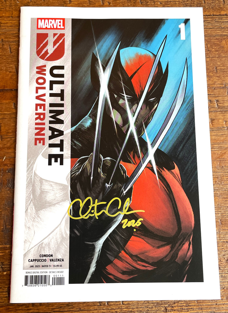 ULTIMATE WOLVERINE #1 CHRIS CONDON SIGNED FIRST PRINT COVER-A VARIANT ...
