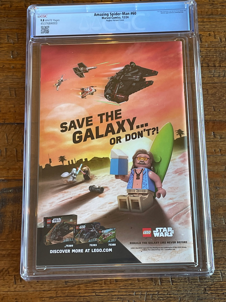 AMAZING SPIDER-MAN #60 CGC 9.8 ADAM HUGHES COVER-B SEXY VARIANT – East ...