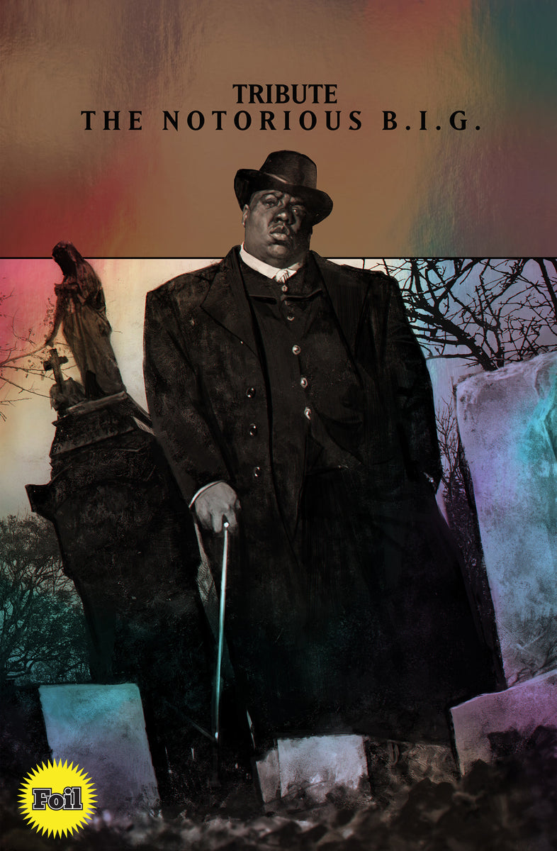 NOTORIOUS B.I.G #1 NYCC 2024 EXCL SKAN "FOIL" GREATEST HITS VARIANT ...
