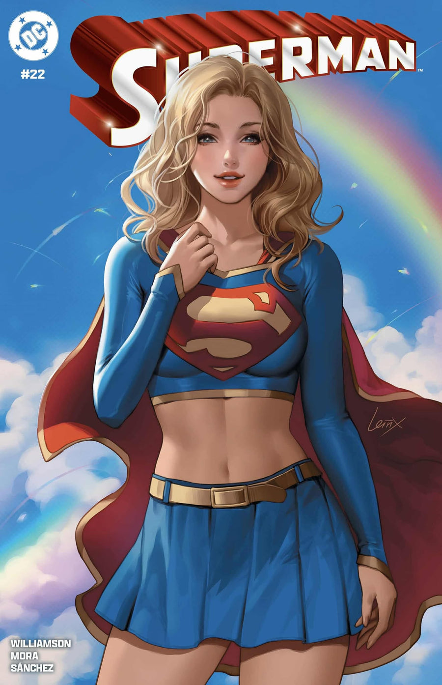SUPERMAN #22 LEIRIX LI EXCLUSIVE SUPERGIRL VARIANT LTD 800 COPIES – East Side Comics