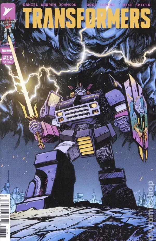 TRANSFORMERS #18 JOHNSON SPOILER FIRST SHREDHEAD VARIANT G.I. JOE ...