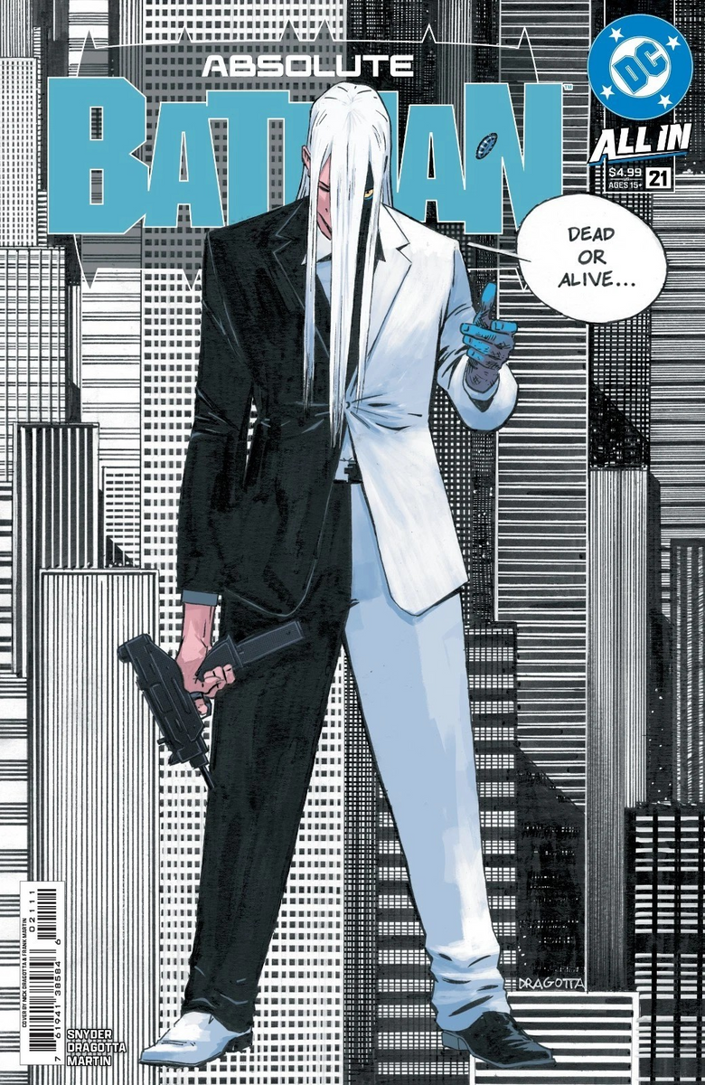 ABSOLUTE BATMAN #21 DRAGOTTA FIRST PRINT COVER-A VARIANT FIRST TWO FAC ...
