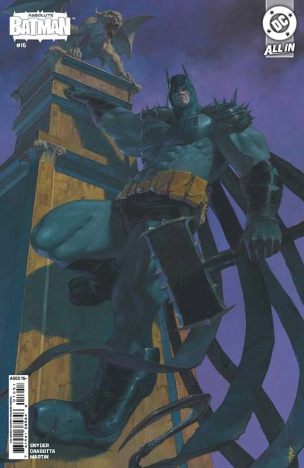 ABSOLUTE BATMAN #16 RICCARDO FEDERICI 1:25 RI INC VARIANT WONDER WOMAN ...