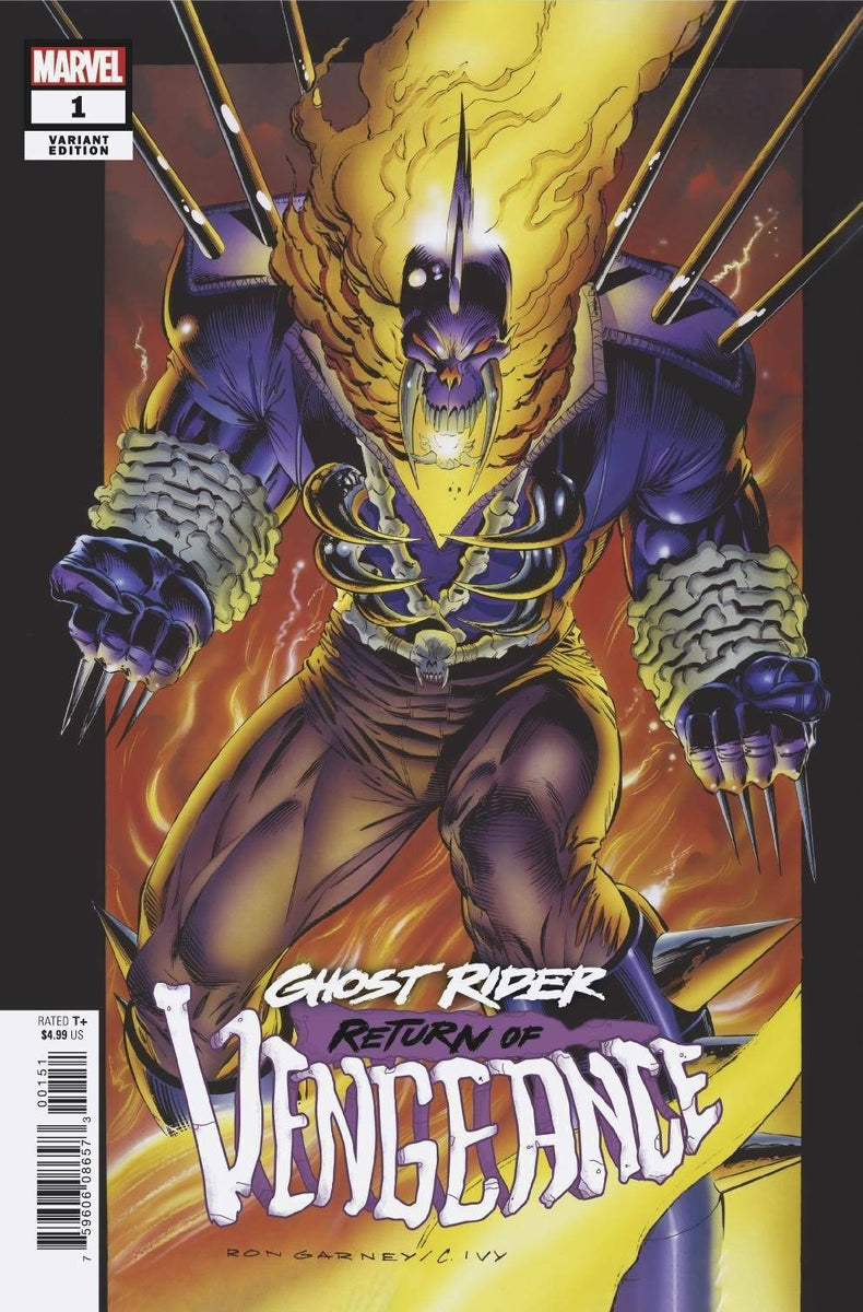 GHOST RIDER RETURN OF VENGEANCE #1 RON GARNEY 1:50 INCENTIVE RETAILER ...