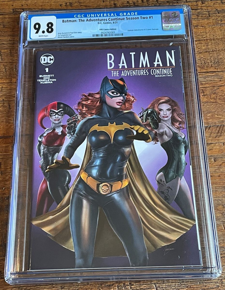BATMAN THE ADVENTURES CONTINUE SEASON TWO #1 CGC 9.8 NATALI SANDERS HA ...