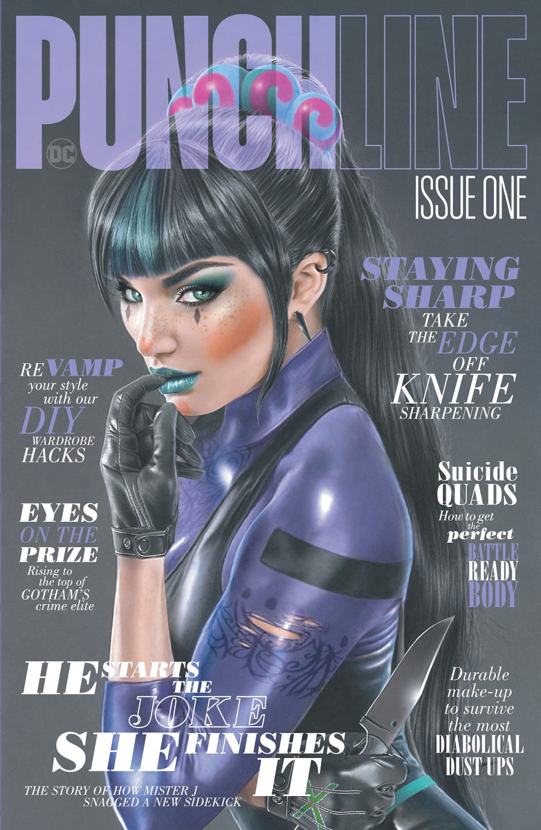 PUNCHLINE #1 NATALI SANDERS MAGAZINE EXCL VARIANTS ORIGIN HARLEY QUINN ...