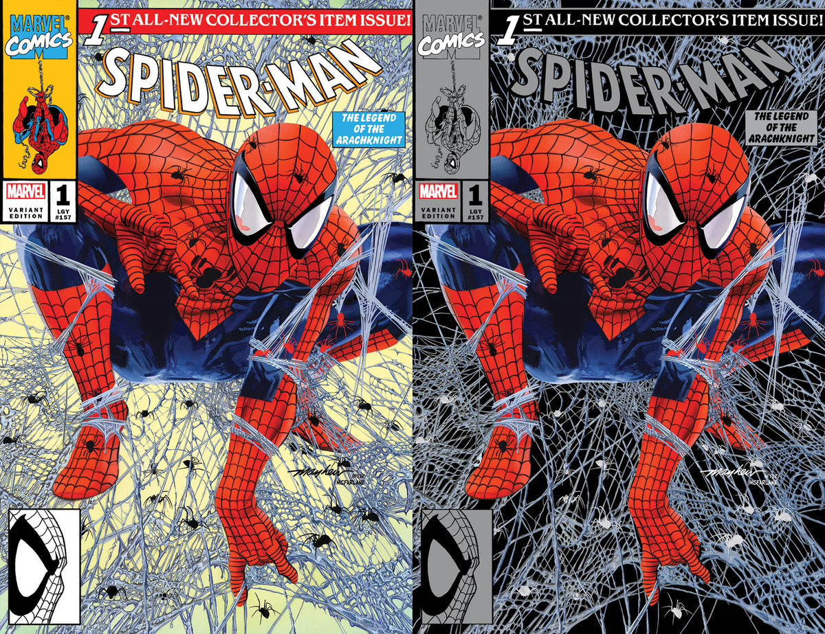 SPIDER-MAN #1 MIKE MAYHEW EXCL HOMAGE TRADE DRESS & VIRGIN VARIANTS ...