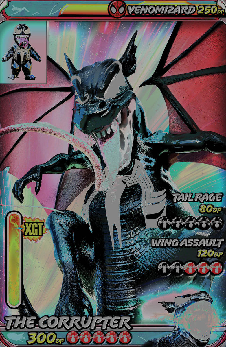 VENOM #3 MIKE MAYHEW POKEMON TCG HOLIDAY APPRECIATION SHINY VARIANT-C ...